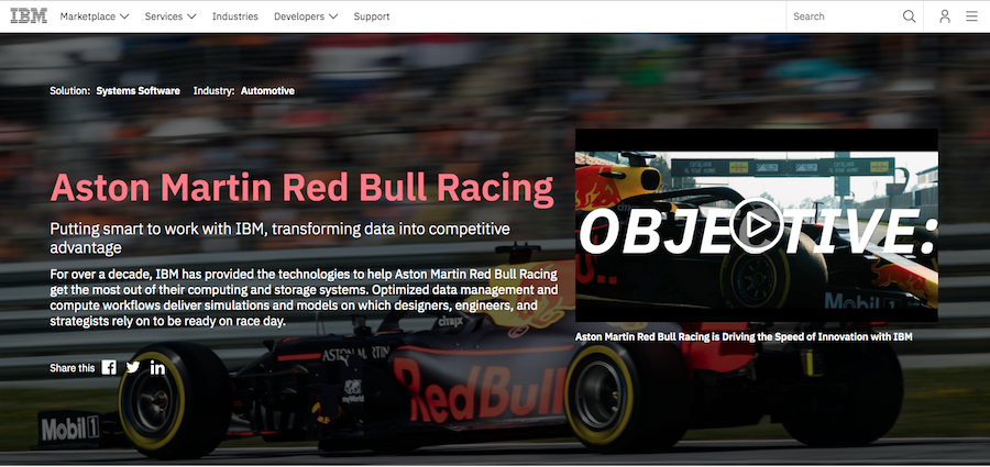 Vision Automotriz » Blog Archive » IBM en la F1: Transformando datos en ...